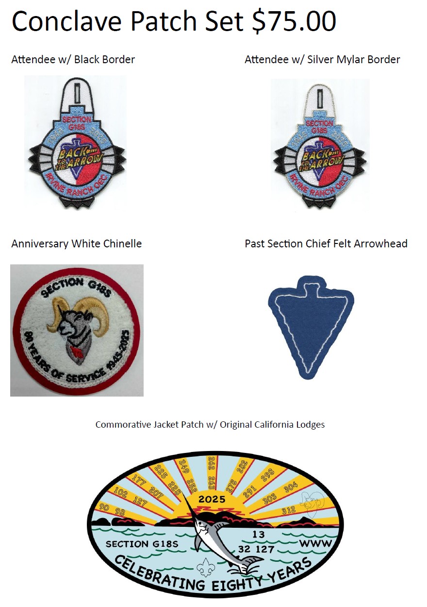 2025 Conclave Sets – Section G18S